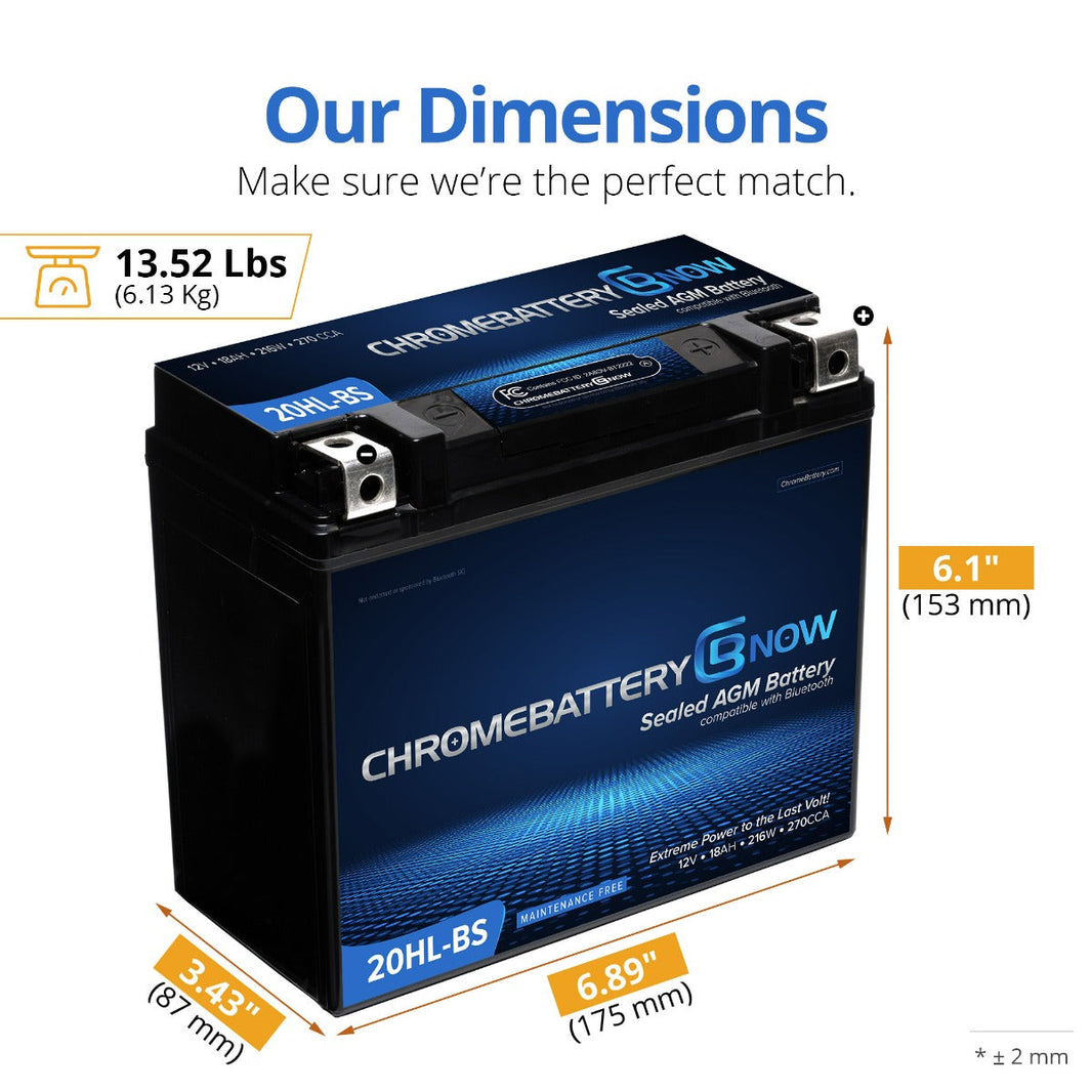Chrome Now - Bluetooth® Batteries – Chrome Battery
