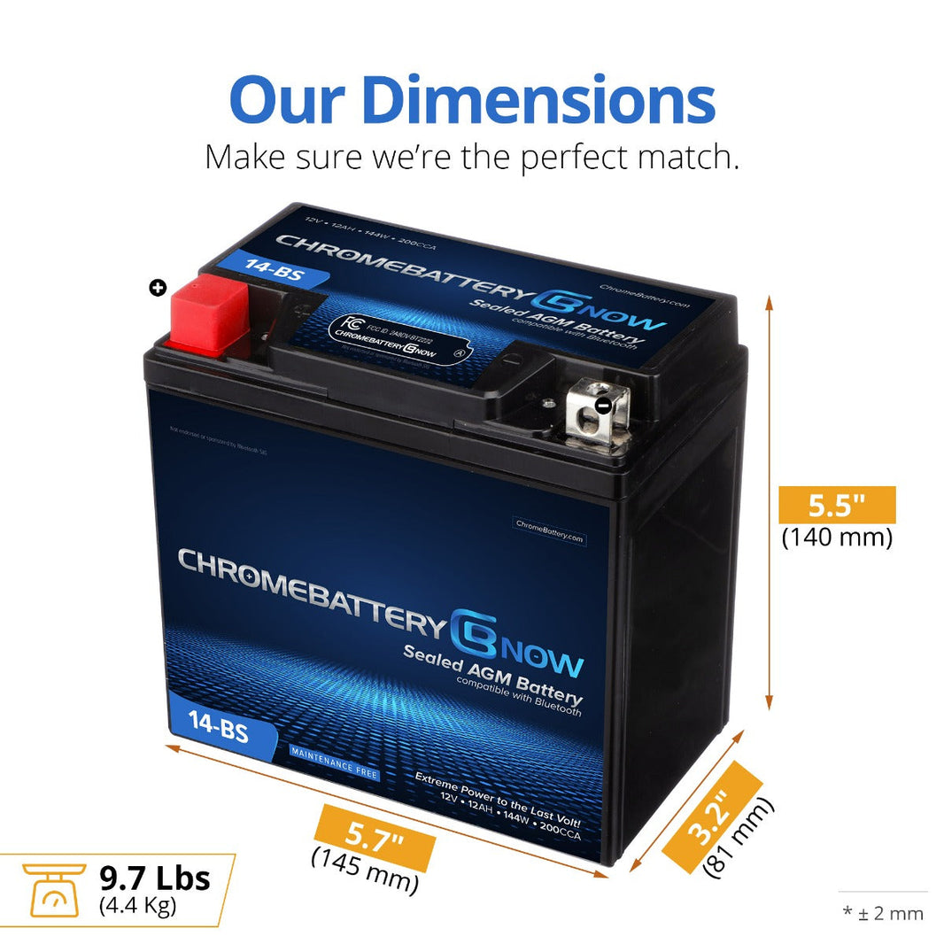 Chrome Now - Bluetooth® Batteries – chromebattery