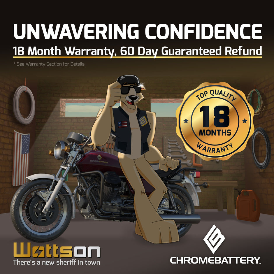 Motorcycle Batteries – Chrome Battery